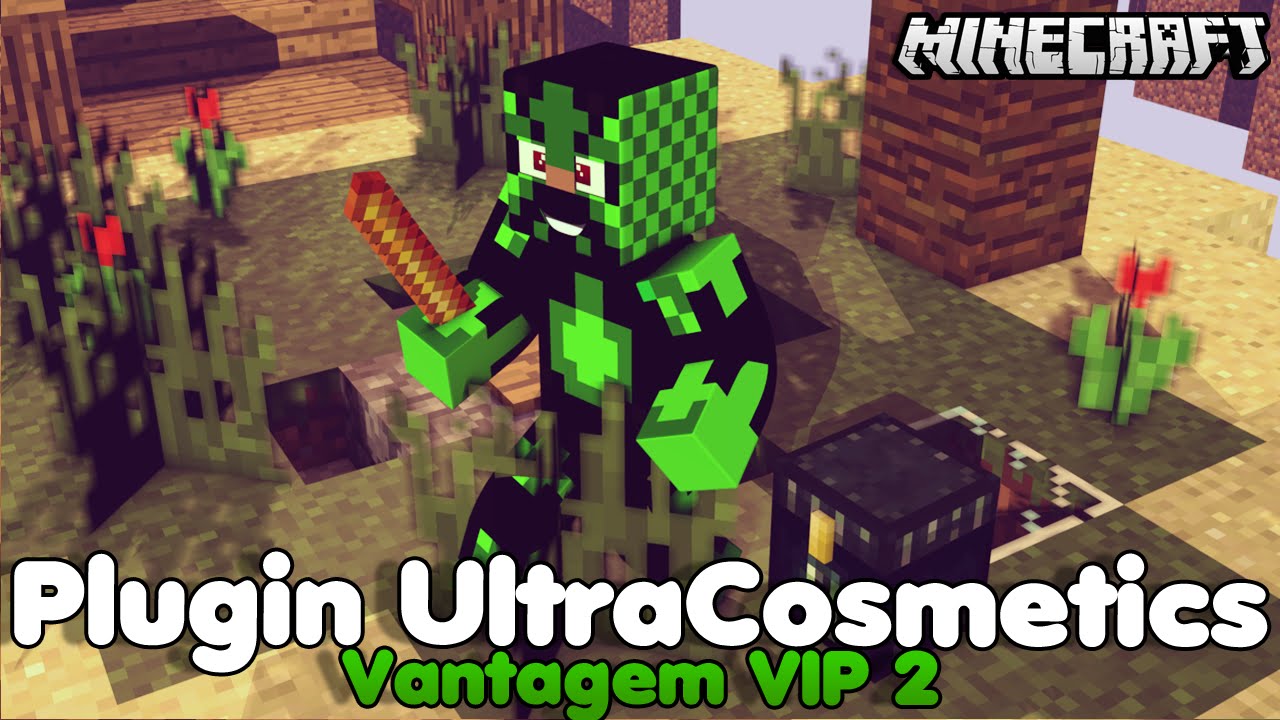 Minecraft Plugin Tutorial UltraCosmetics - Vantagem VIP 2 - YouTube