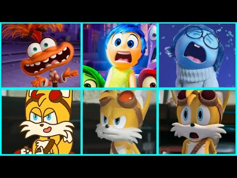 Sonic The Hedgehog Movie INSIDE OUT 2 MOVIE VS TAILS SONIC BOOM Uh Meow ...