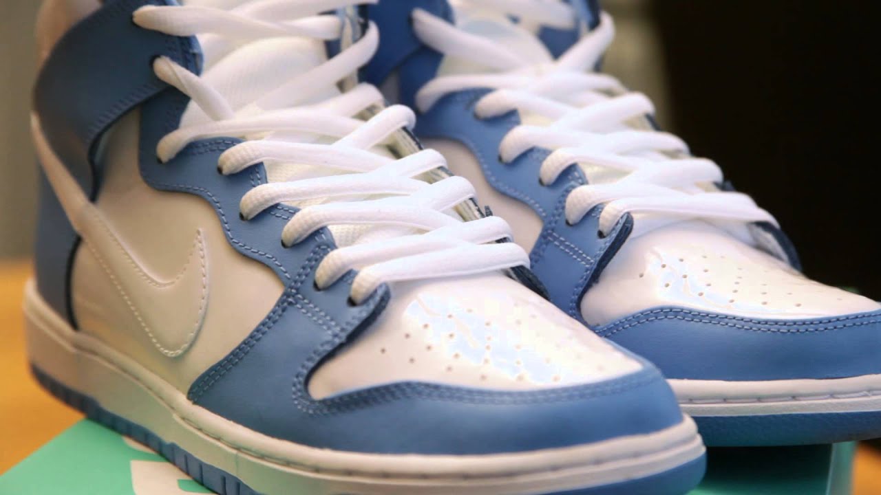 Nike Dunk High Premium SB "March Madness Pack" UNC COLORWAY 3/22/14 ...