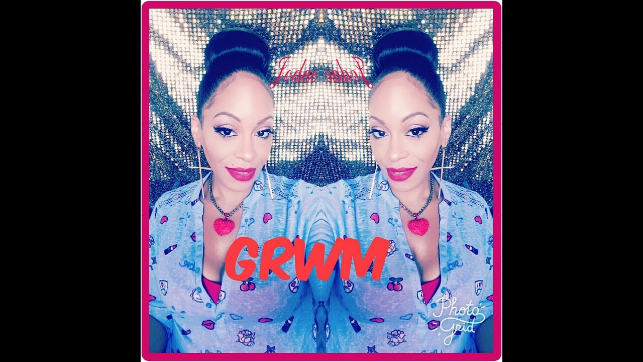 GRWM:Eyebrow&Highlight,Contour Routine!!! - YouTube