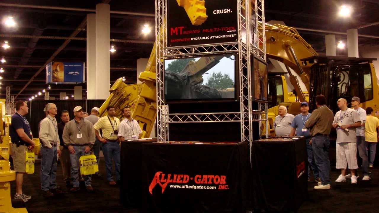 Allied-Gator WORLD OF CONCRETE 2012 - PREVIEW - YouTube