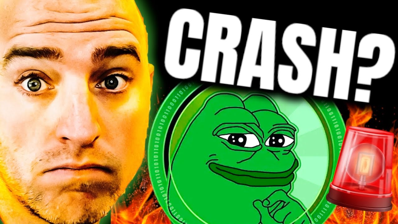 PEPE COIN - 50% CRASH COMING FOR PEPE? - YouTube