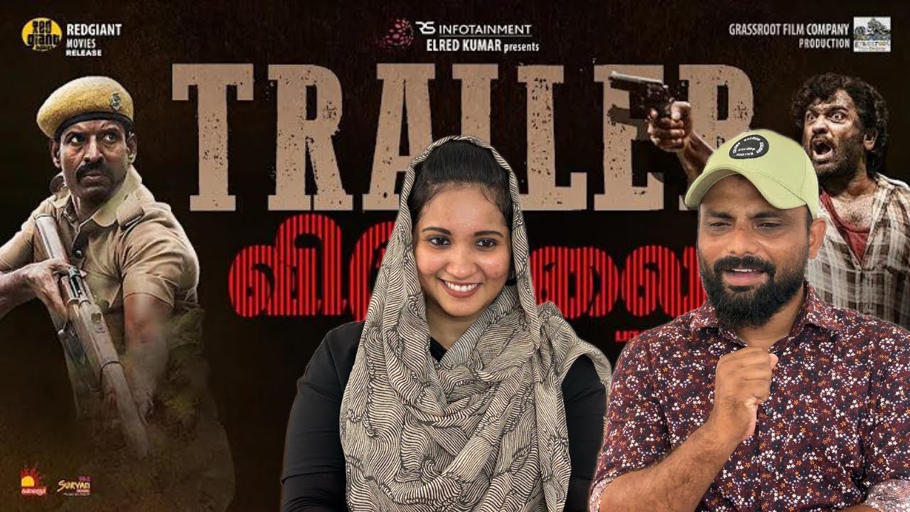 Viduthalai Part 1 Official Trailer Reaction | Vetri Maaran ...