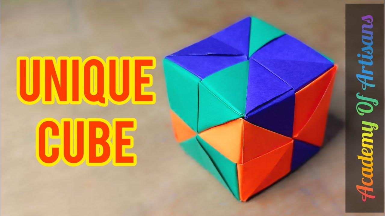 Paper Cube Origami | How To Make Paper Cube | DIY | Easy Craft And ...