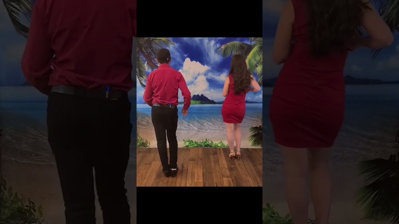 Bachata Beginner Basic Steps Tutorial | How We Do It Back View | Bachata Dancing | Waldo y ...