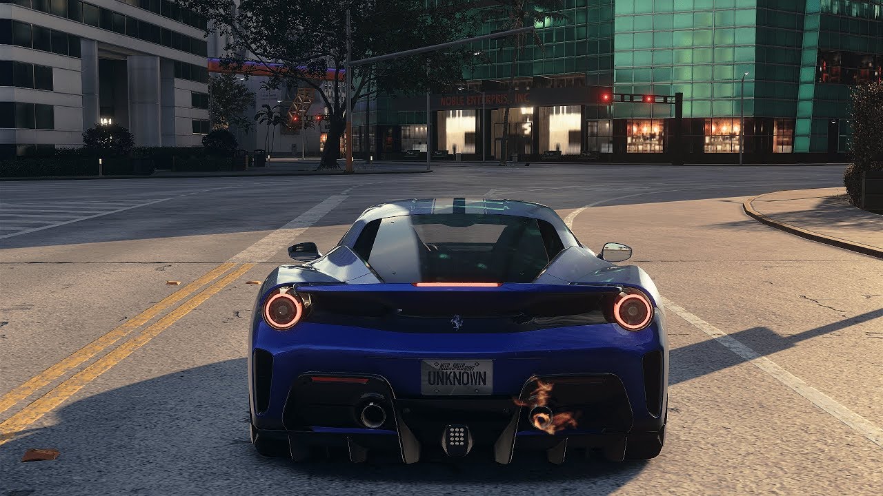 Need For Speed Heat Ferrari 488 Pista test drive (NFS) - YouTube