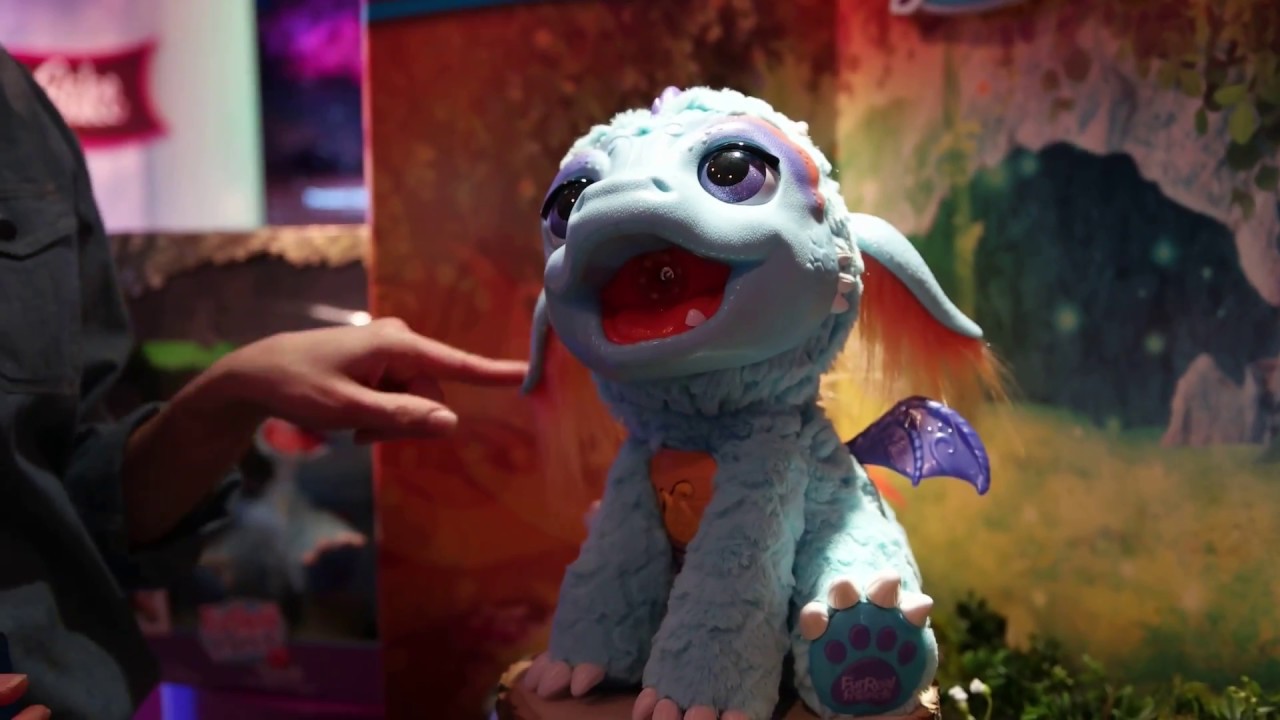 Furreal Friends Torch My Blazin Baby Dragon Toy - YouTube