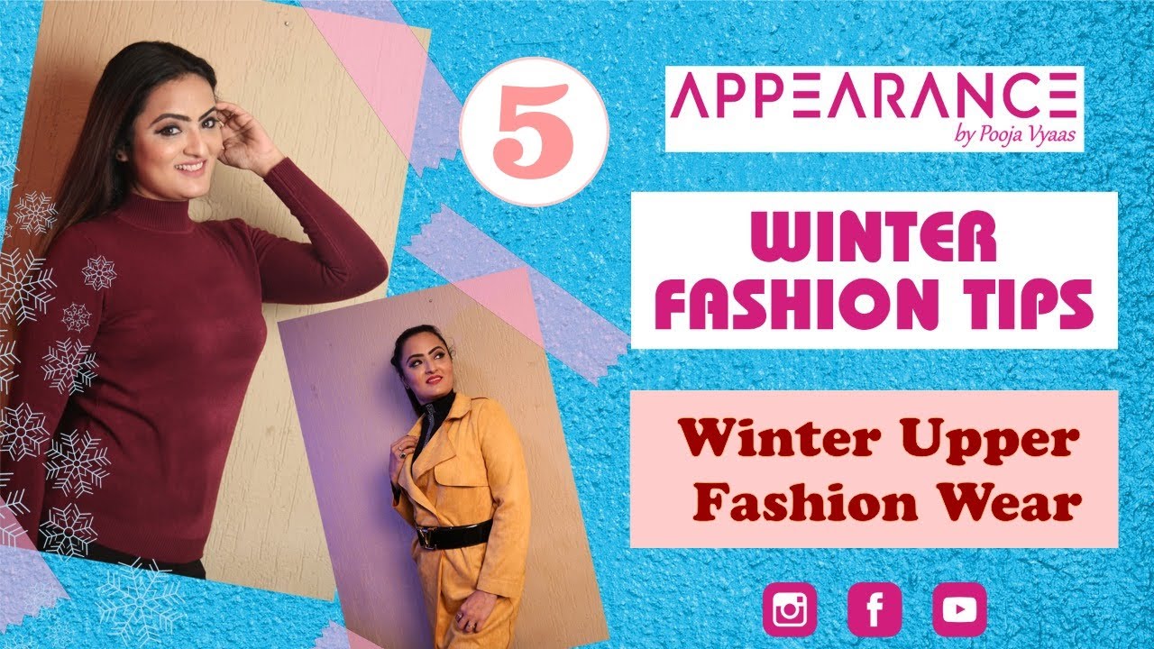 #5 WINTER UPPER FASHION WEAR @poojavyaas20 - YouTube