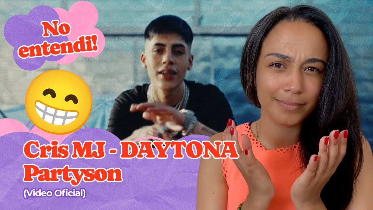 Cris MJ - DAYTONA (Video Oficial) | Partyson Reacción !!! - YouTube