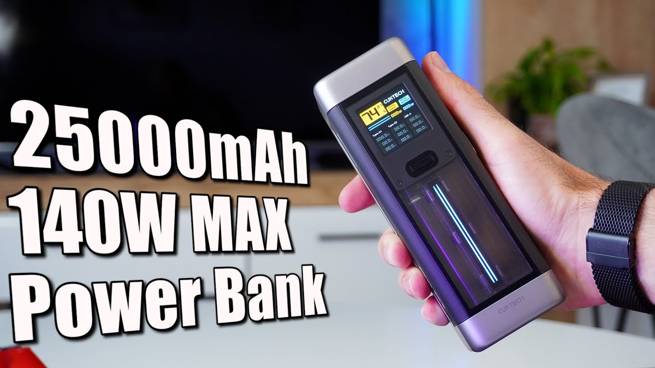 CUKTECH 20 Power Bank 25000mAh- Unboxing And Review - YouTube