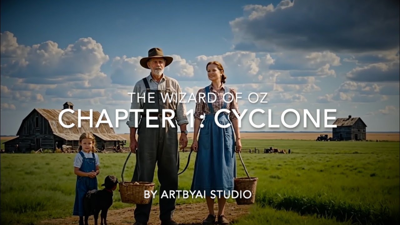 🌪️ The Wizard of Oz Chapter 1: The Cyclone | L. Frank Baum | AI ...