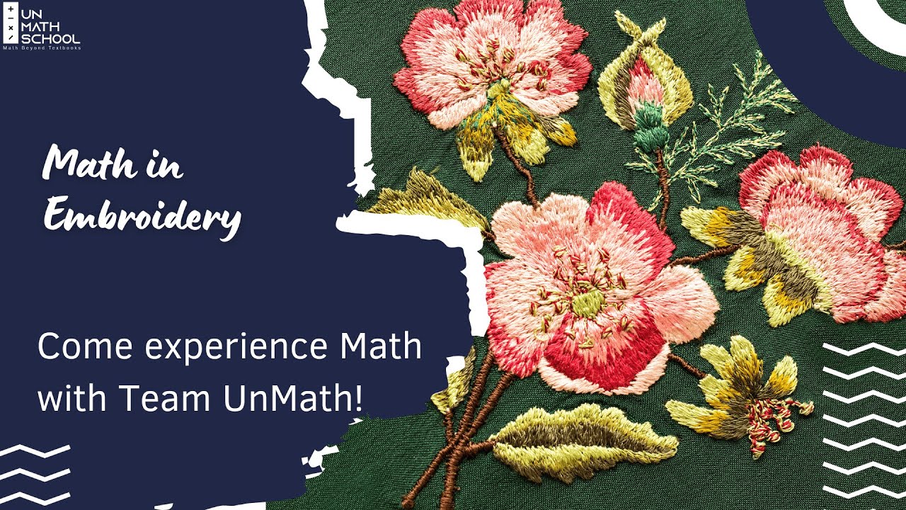 Math Katha - Embroidery - YouTube