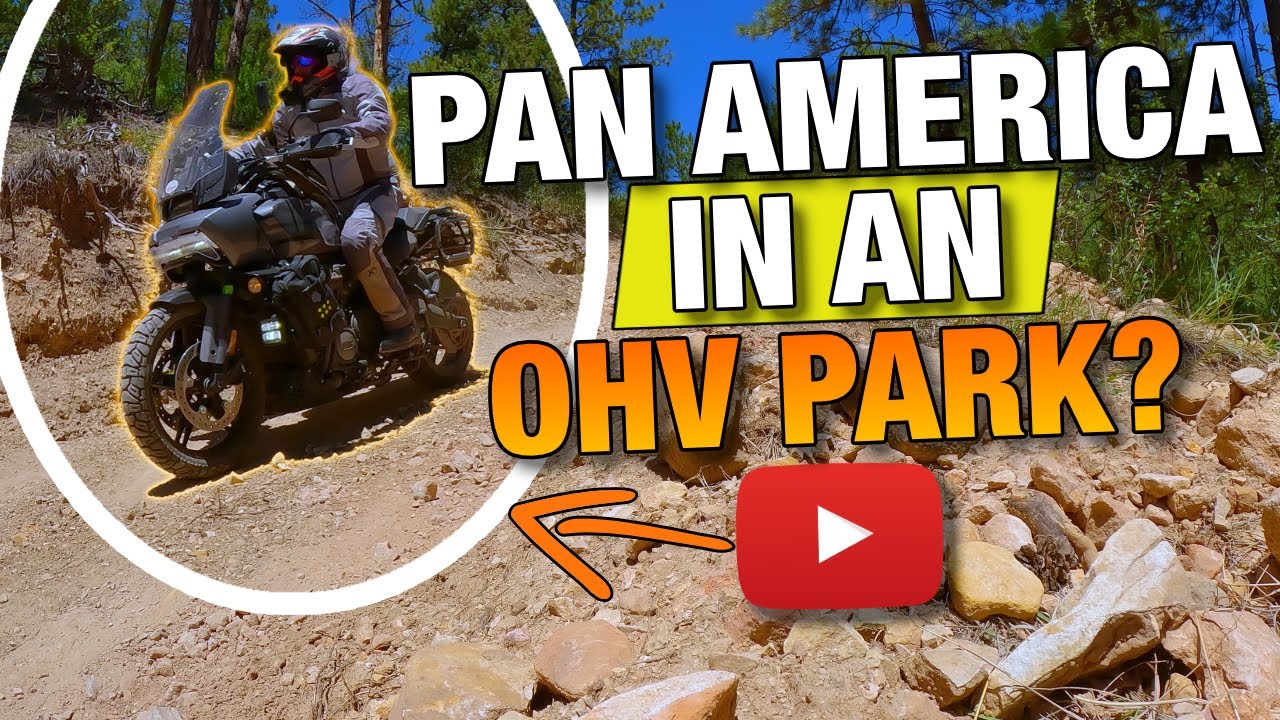 Off-Roading Adventure: Harley Davidson Pan America Offroad in an OHV ...