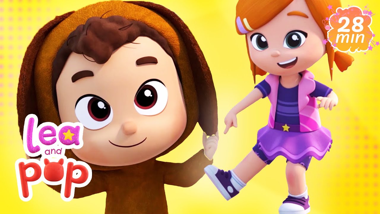 Head Shoulders Knees and Toes and more Baby Songs with Lea and Pop ...