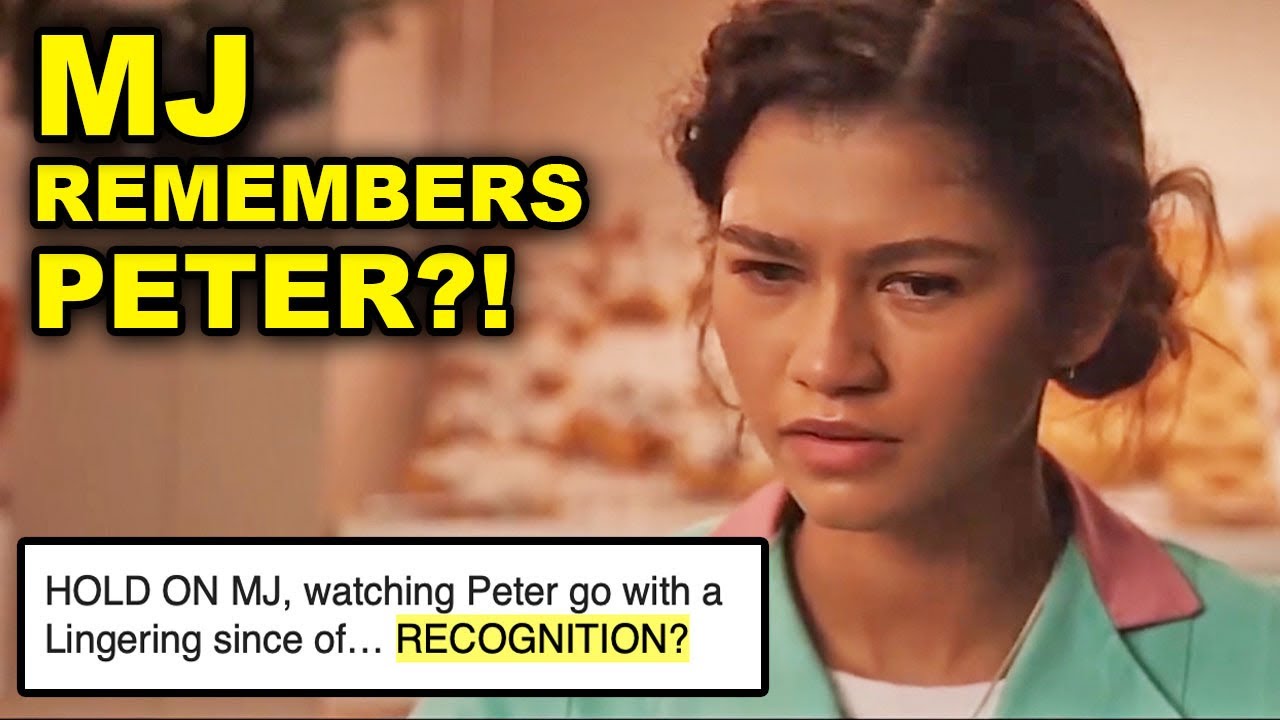 MJ Still Remembers Peter REVEALED BY SCRIPT?! Spider-Man No Way - YouTube