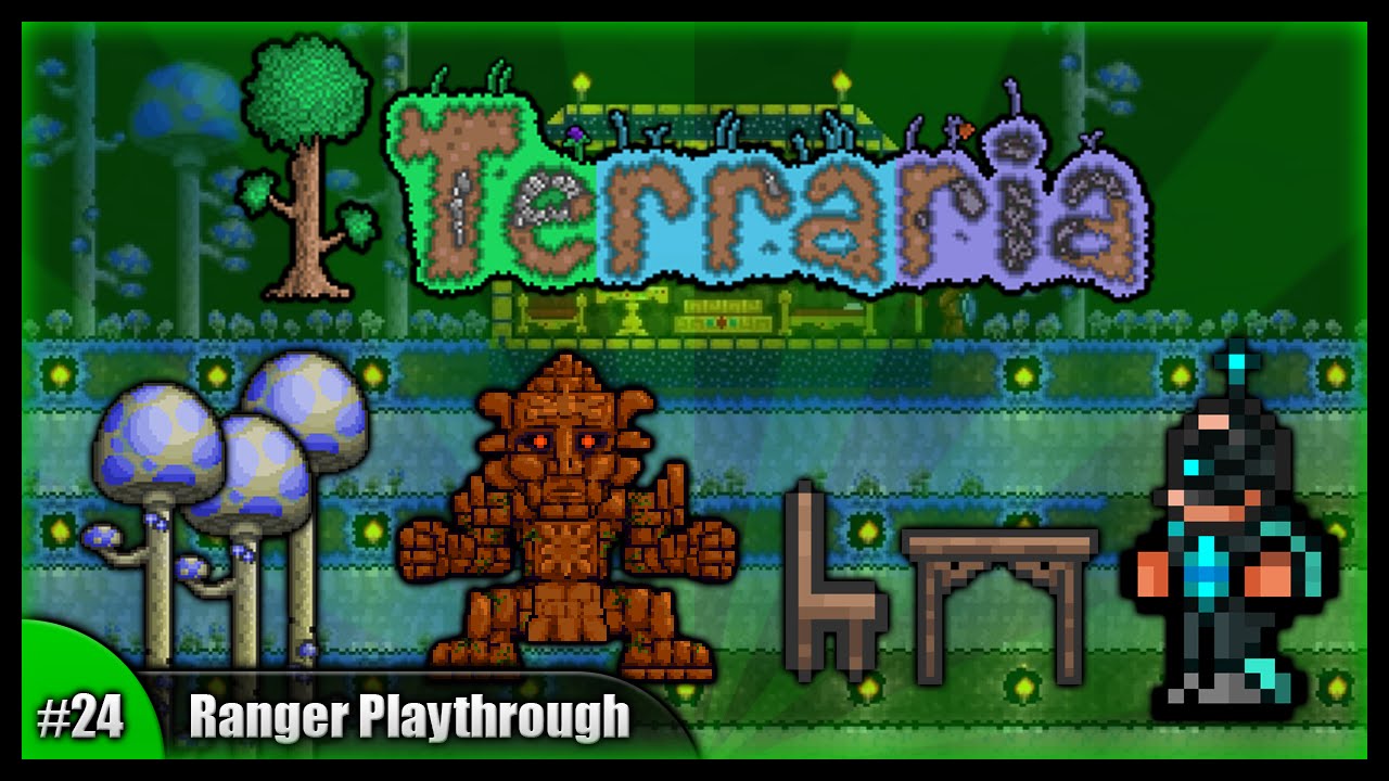 Let's Play Terraria 1.2.4 || Ranger Class Playthrough || Vengeance ...