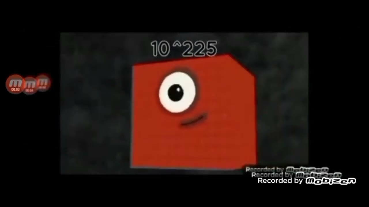 0 to Absolute infinity Numberblocks 512x speed - YouTube