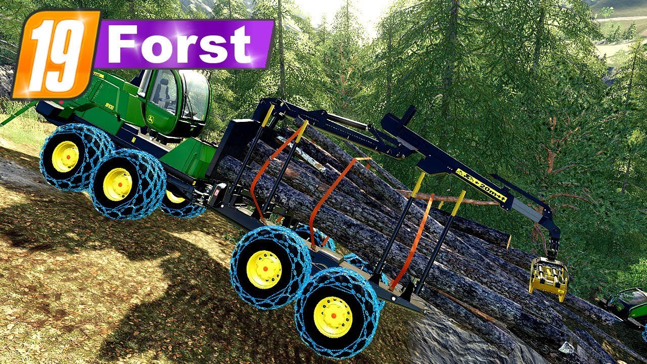 LS19 FORST #103 - Wir brauchen einen richtigen HOLZVERLADEPLATZ ...