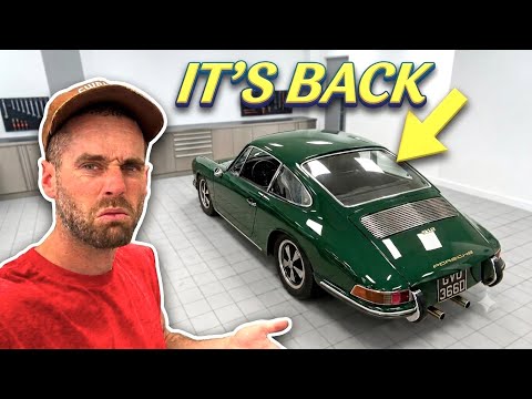 After 3.5 years - my Porsche 912 is back