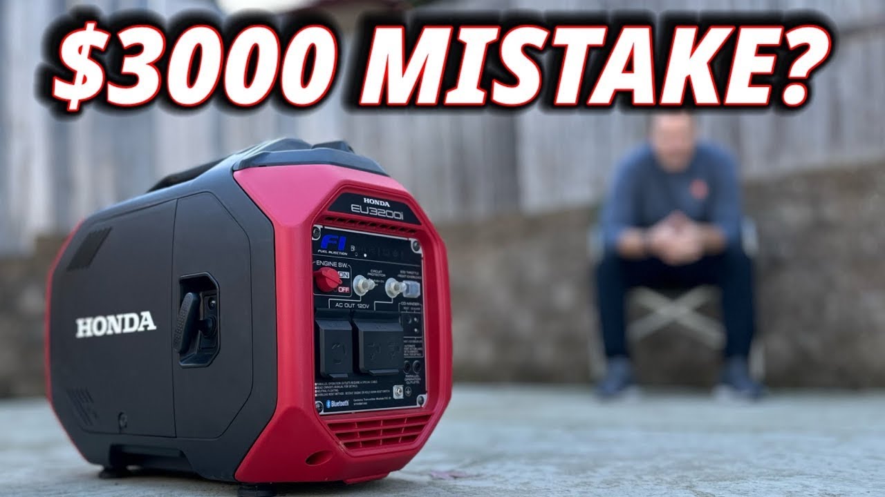 Honda Eu3200i What You Should Know! - YouTube