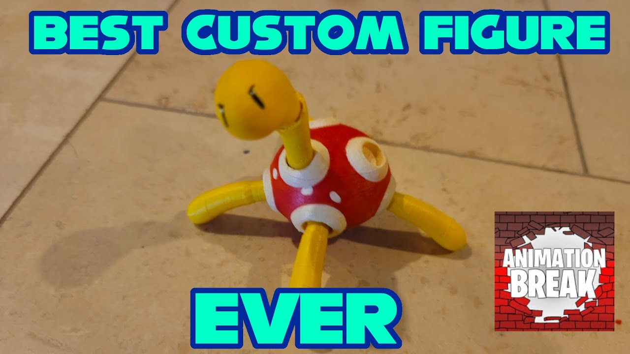 Custom SHUCKLE Action Figure for Animation Break - YouTube