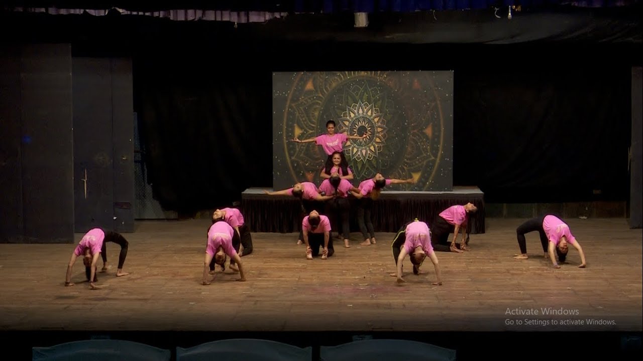 Atha Yogshala | Advance Female Yoga Performance | Rhythmic Yoga ...
