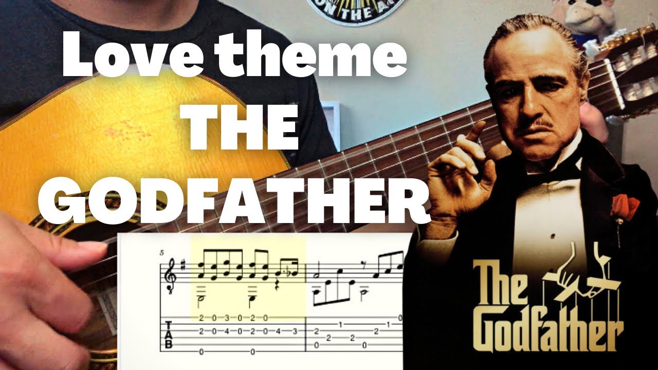 Love Theme | THE GODFATHER | EASY Fingerstyle Guitar | Score & TAB ...