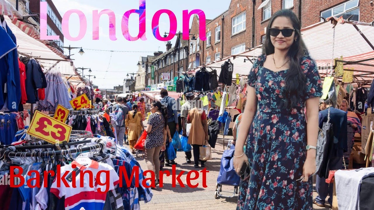 Barking& dagenham Market in London #london #uk #viral #beautiful - YouTube