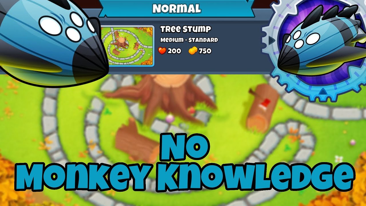 Vortex Tutorial || No Monkey Knowledge || Tree Stump BTD6 - YouTube