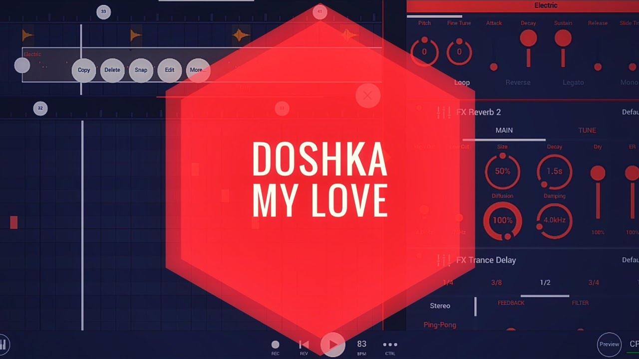 doshka - my love 🎧😉 (fl studio mobile) - YouTube