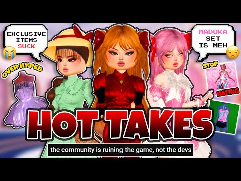 Reading YOUR Dress to Impress HOT TAKES | Part 5 #dti #dtiupdate #dresstoimpress