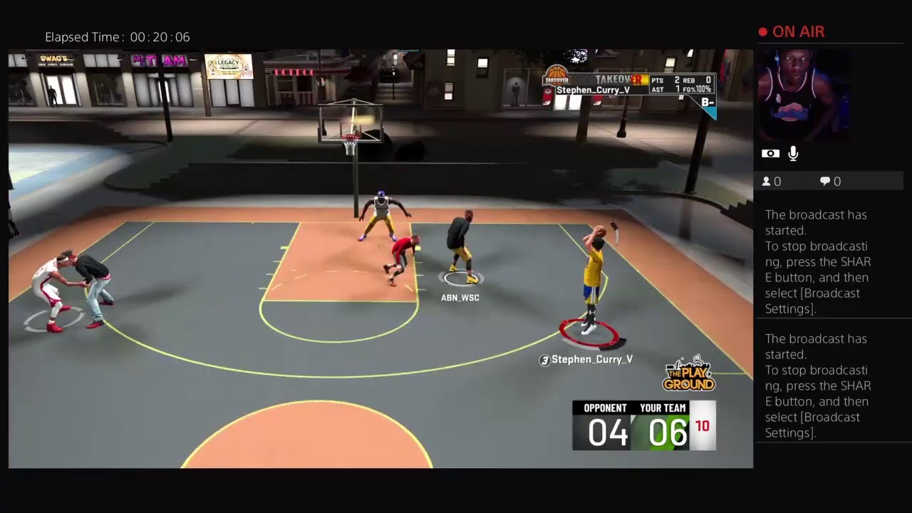 Nba 2k20 MY park - YouTube