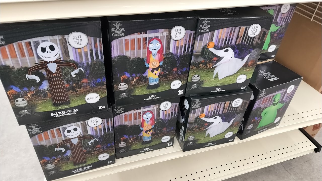 Big Lots 2024 Halloween Airblown Inflatables Display Decorations ...