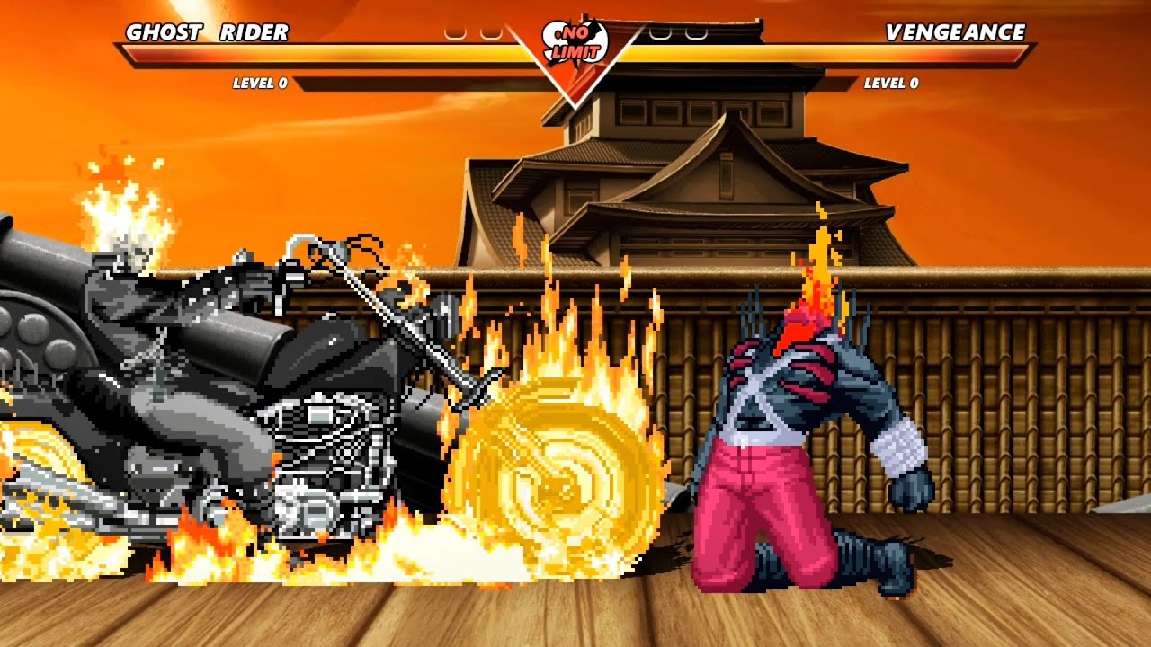 GHOST RIDER vs VENGEANCE - Highest Level Insane Fight! - YouTube