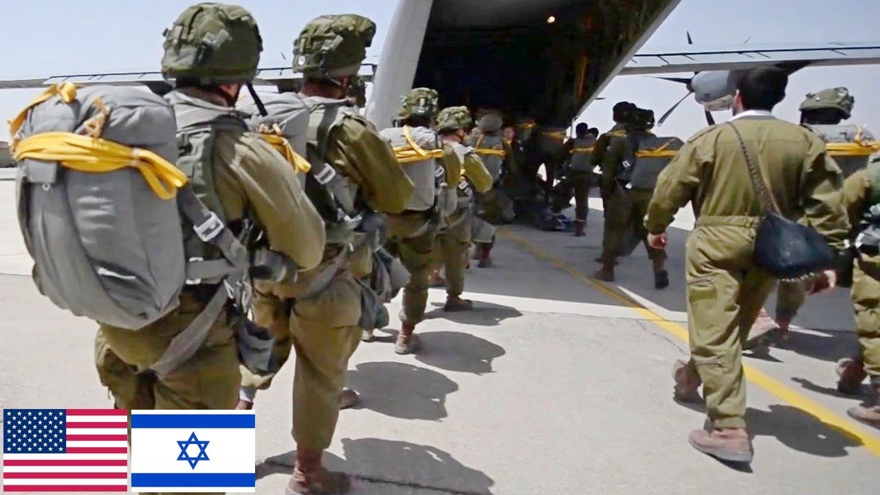 USAF. Israeli Army soldiers and C-130J Super Hercules transport ...
