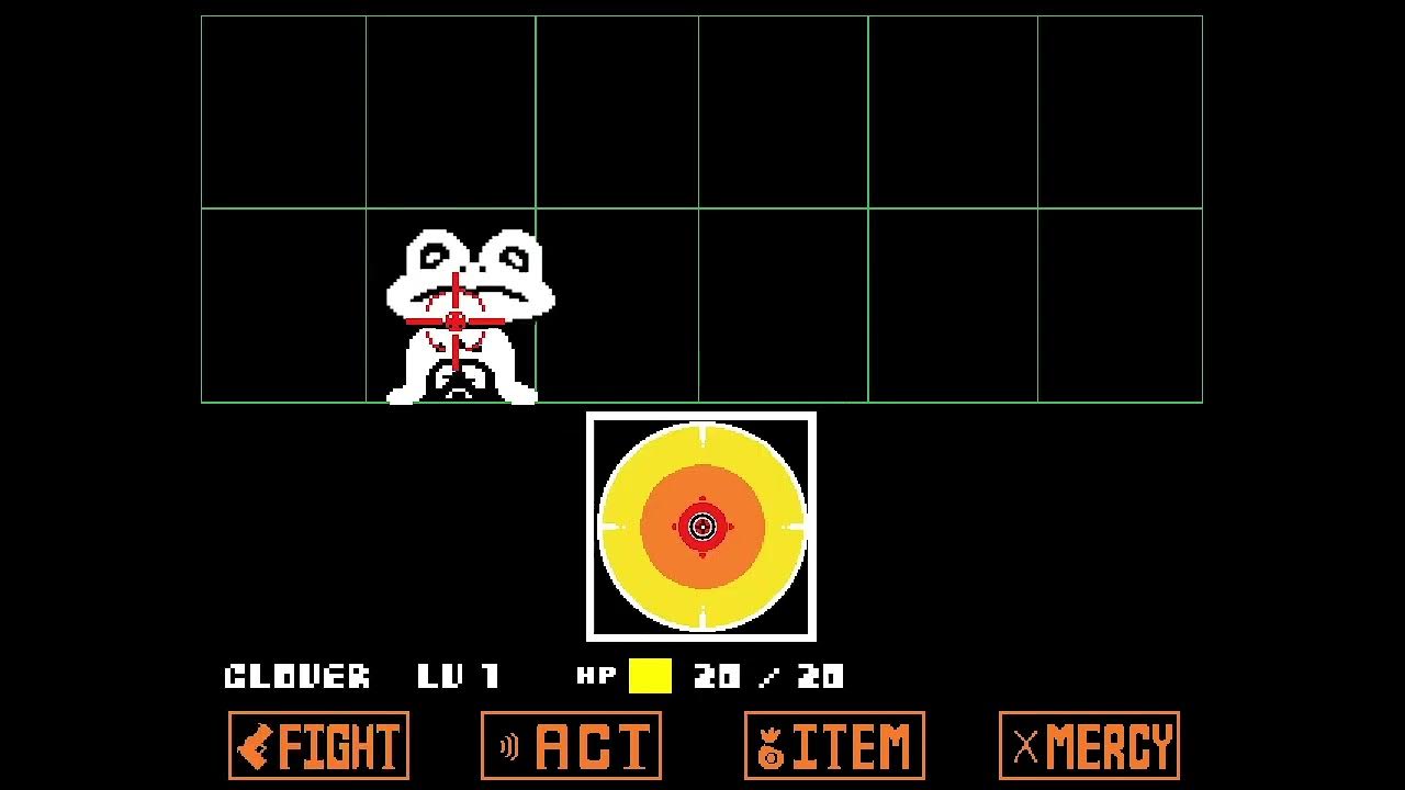 What happens if you kill the intro Froggit? - Undertale Yellow - YouTube