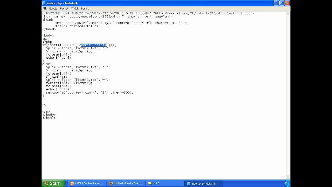 Video Tutorial - licznik graficzny dla www odporny na odświeżanie - YouTube