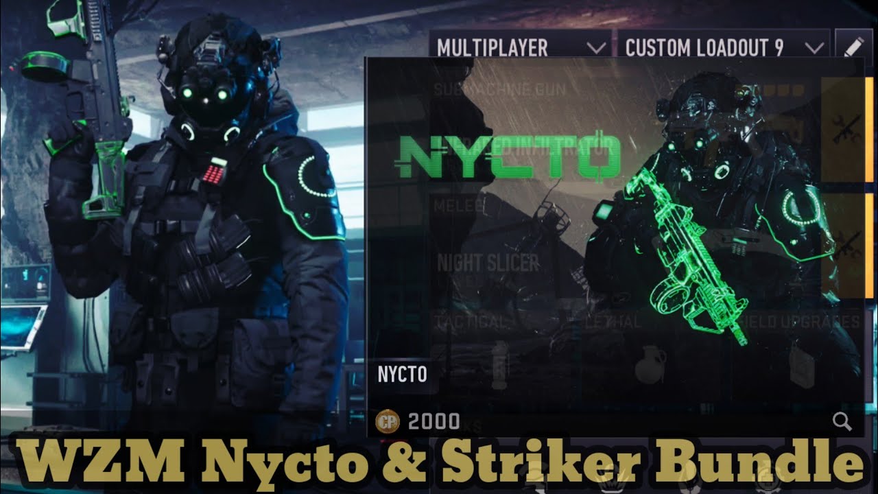WZM MP Gameplay & Review: Nycto Riptide Nocturn Operator Bundle - YouTube