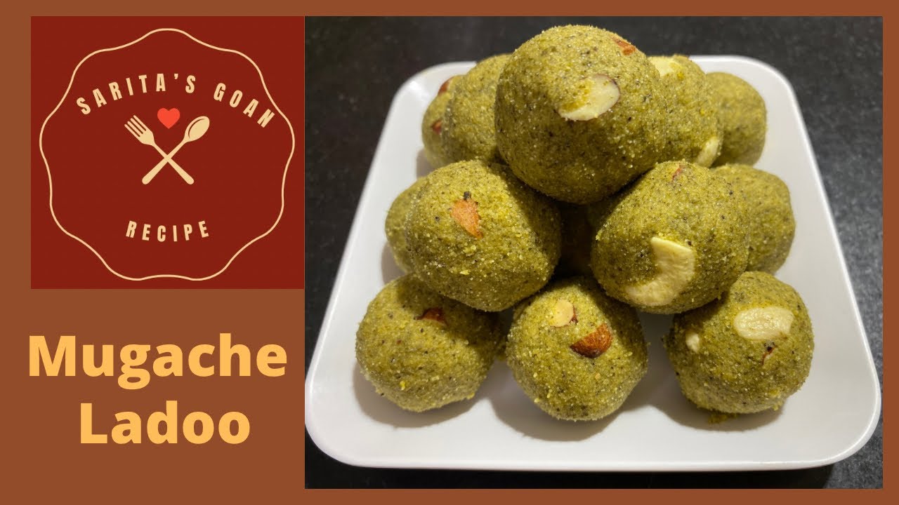 Mugache Ladoo | Whole Green Gram Laddu With Jaggery | Moong Ladoo ...
