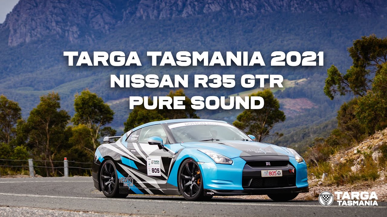 TARGA Tasmania 2021 - Nissan R35 GTR, Pure Sound - YouTube