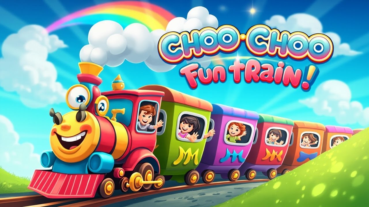Choo-Choo Fun Train! | Kids Song Adventure - YouTube