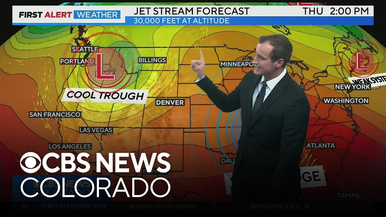 Watching our next cold front across Colorado - YouTube