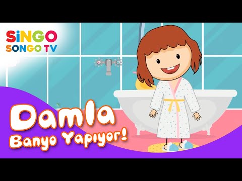 DAMLA Banyo Yapıyor 🛁 – SingoSongo TV I İsme Özel Çocuk Şarkıları 🎶