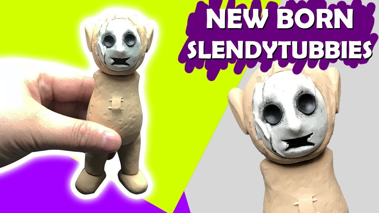 COMO HACER A "NEW BORN" SLENDYTUBBIES DE PLASTILINA - YouTube