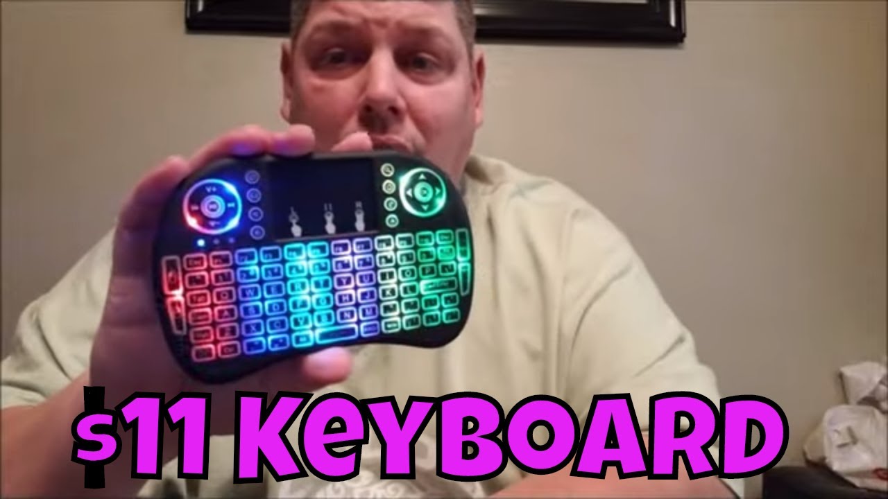Couch Surfing On A Mini RGB Keyboard for $11 - YouTube