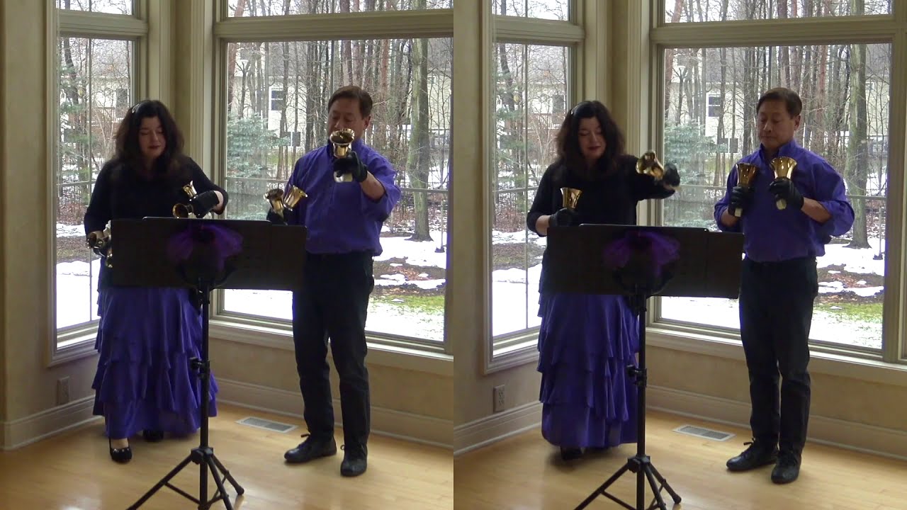 How Can I Keep from Singing (12-Bell Handbells) - Larry and Carla - YouTube
