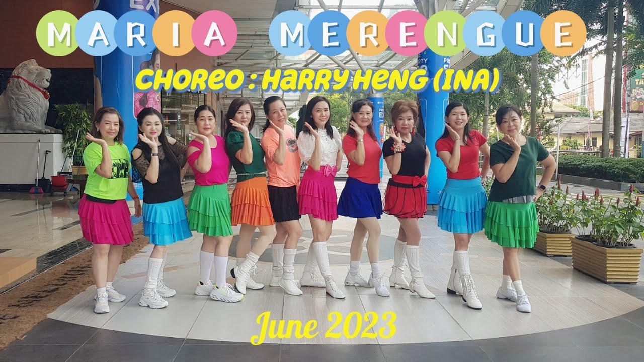 Maria Merengue | Line dance Choreographed by : Harry Heng (INA) - June ...