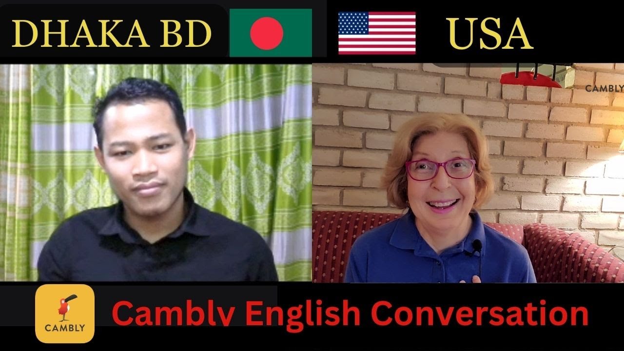 Cambly English Conversation With Tksanantonio From USA | To be an Ideal Teacher | Sukel Chakma ...
