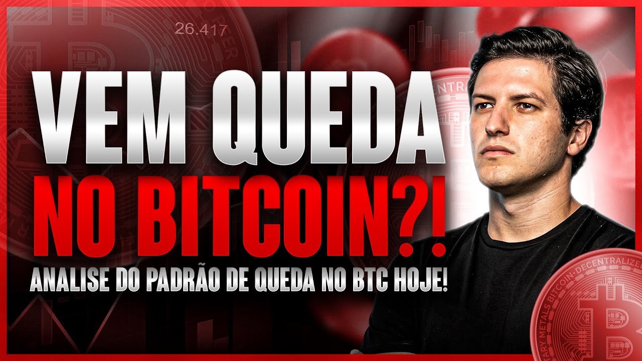 Vem Queda no Bitcoin?! Analise do padrão de queda no BTC hoje! - YouTube