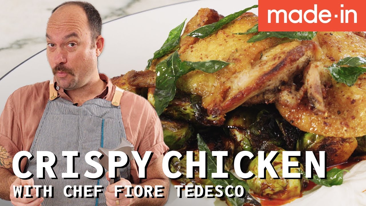 How To Make Crispy Chicken With Chef Fiore Tedesco | Made In Cookware ...